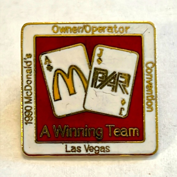 McDonald’s | Accessories | Mcdonalds Crew Pin | Poshmark